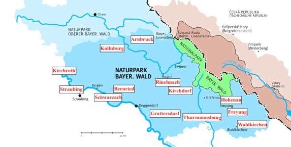 Infopavillions - Der Naturpark Bayerischer Wald
